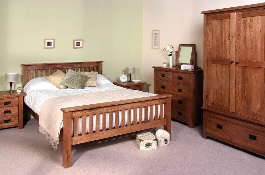 Deluxe Rustic Oak - Bedroom, Living and Dining – A World of Furniture