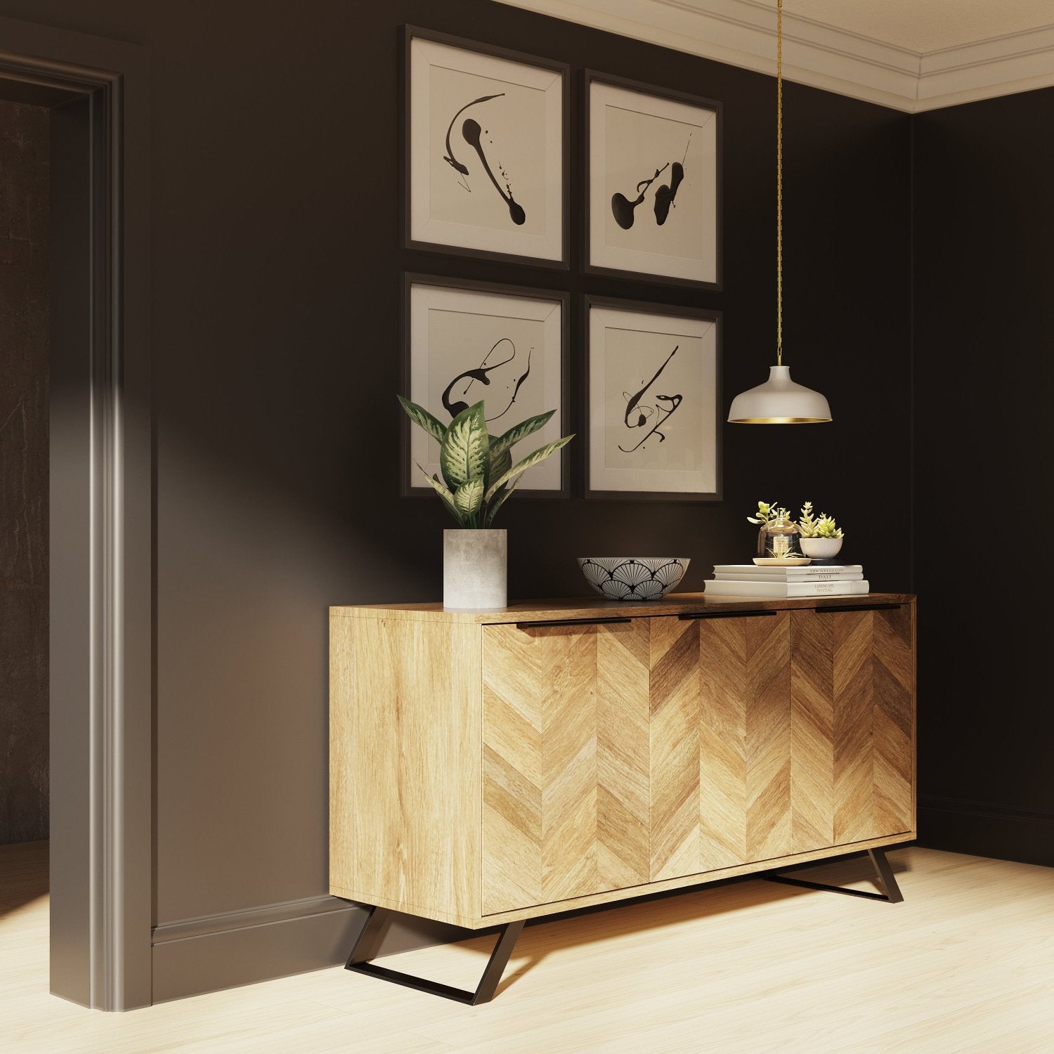 Agra Large Sideboard – A World of Furniture