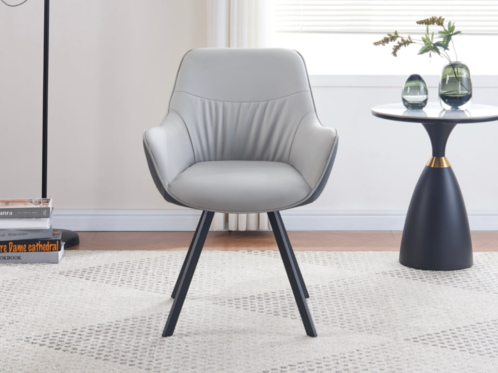 Allez Swivel Two Tone Dining Chair – A World of Furniture