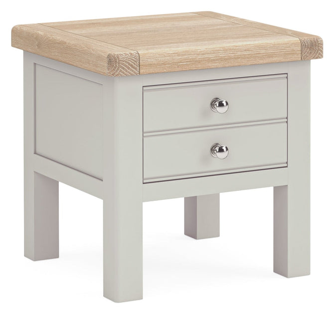 Chatsworth - Stone Grey Lamp Table – A World of Furniture