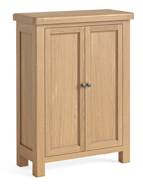 Chatsworth Oak Shoe Storage Cabinet – A World of Furniture