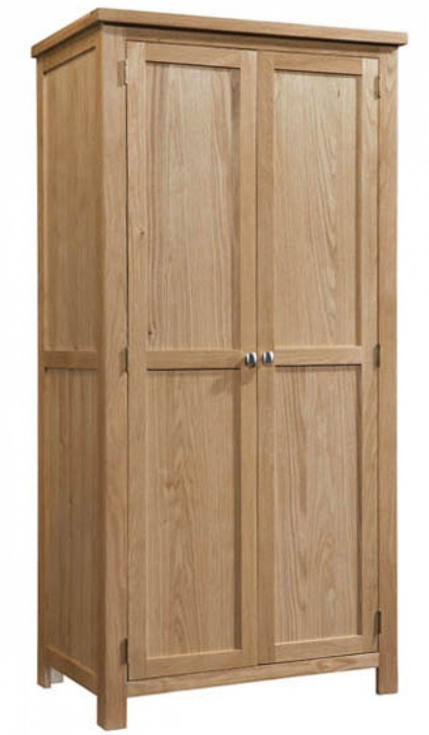 Dover Light Oak Double Wardrobe – A World of Furniture