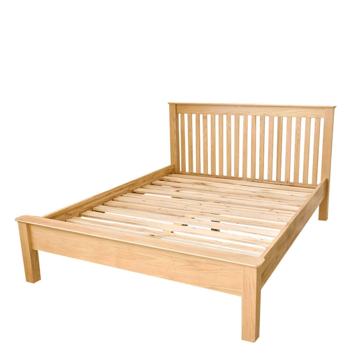 Newland Oak Low Foot End Bed Frame – A World of Furniture